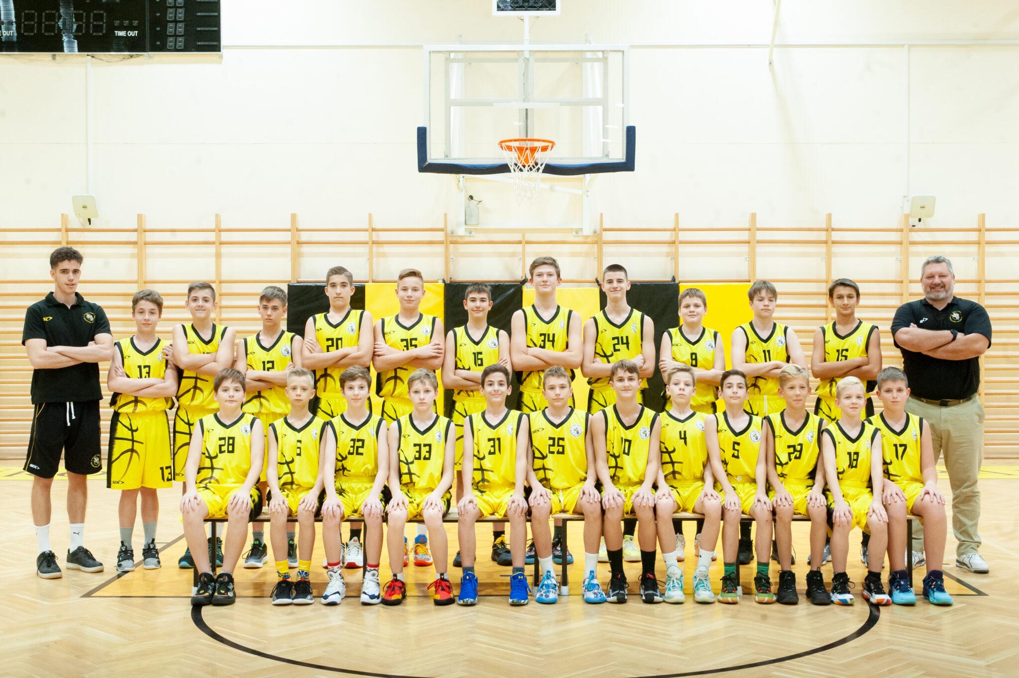 U14 FIÚ CSAPATUNK – Kőbányai Darazsak/Zsíros Akadémia Kőbánya